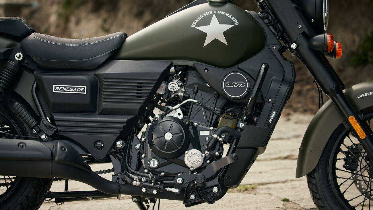Renegade Commando 300 – UM Motorcycles